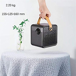 DROOS Portable Projector Dice Full HD Projector DLP Home Theater Lumens with 16000 mAh Battery Mini Projector Portable Android(projectors)