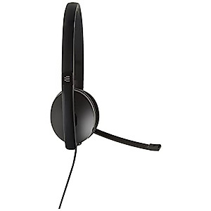 Sennheiser SC 165 USB (508317) - Double-Sided (Binaural) Headset for Business Professionals | with HD Stereo Sound, Noise-Cancelling Microphone, & USB Connector (Black)