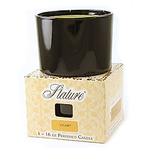 Diva Tyler Stature Mossy Black 16oz Scented Jar Candle