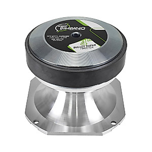 Timpano Super Tweeter 4 Inch TPT-ST71 Chrome, 8 Ohm, 900 Watts Max, 108 db, High Sensitivity, PRO Audio Bullet Super Tweeters (Pair)