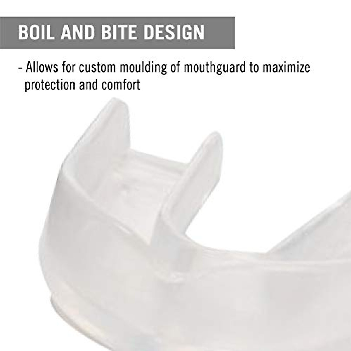 Everlast Single Mouthguard, Clear
