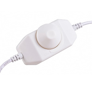 ZHPINGMX 2 Pack LED Strip Light Dimmer Switch, DC 12V-24V LED Brightness Adjustable Controller for Strip Lights,LED Rope Light 3528,5050,5630