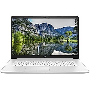 HP 17.3 Non-Touch Flagship Laptop 11th Gen Intel Core i5-1135G7 (Beats i7-1065G7) 16GB RAM, 512GB PCI-E SSD, 2TB Hard Drive, Long Battery Life, Barley8 USB DVD Accessories, Windows 11 Pro, Sliver