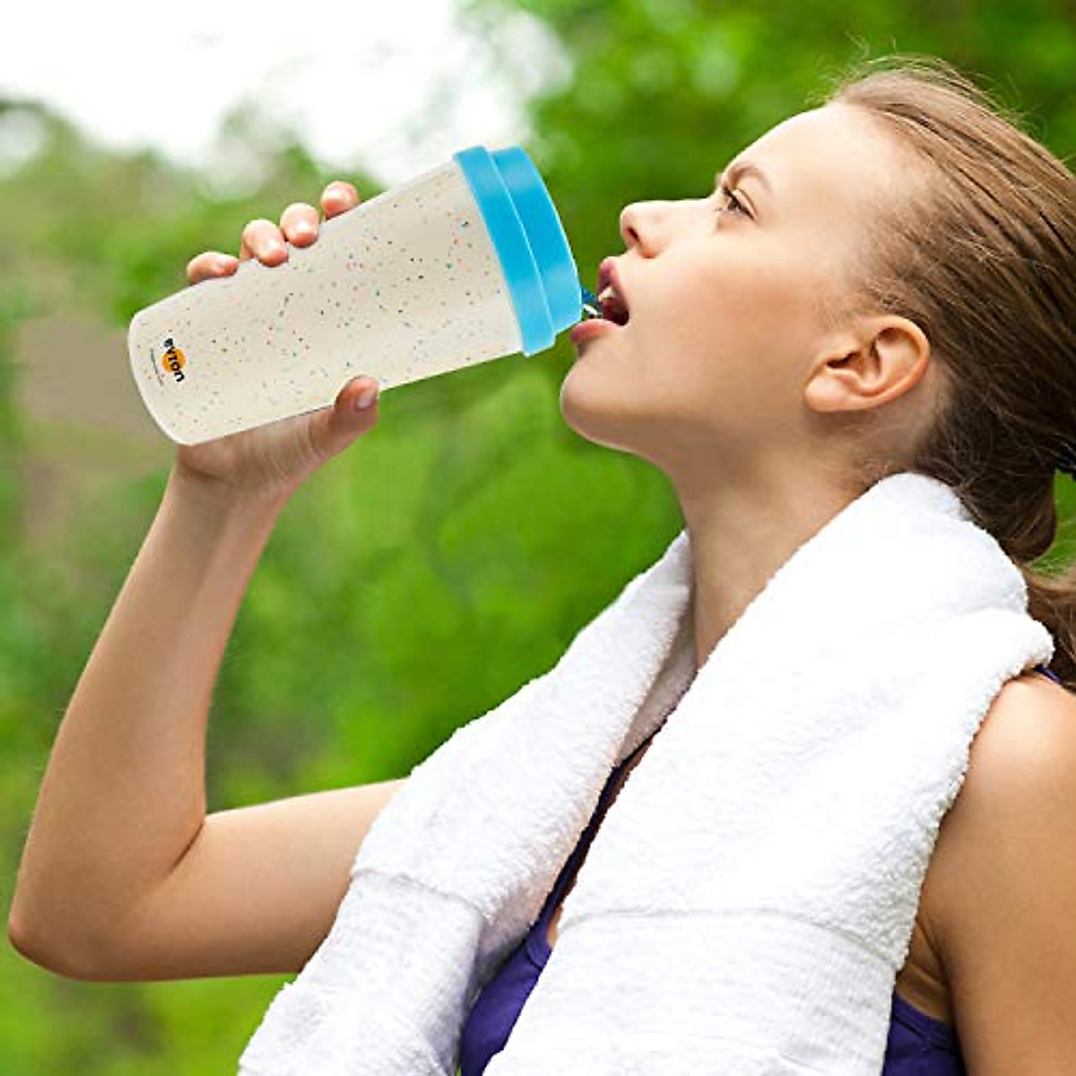 evron Spill Proof Travel Mug with Anti-Leak Locking Lid, Insulated Double-Wall Coffee Mugs for Hot and Cold Drinks (16oz 4 Pack)