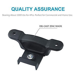 4 Pack Boxlink Tie Down Anchors for Ford F150 F250 F350 Raptor 2015-2021, Truck Bed Tie Downs,Stainless Steel Lock Assembly, for Ford Replace Accessories FL3Z-99000A64-B Bed Cleats Box Link Kit