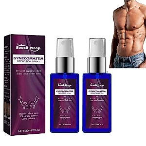 BAILIY South Moon Gynecomastia Firming Spray Cellulite Reduction Tighten Muscle Fitness 30ml U7h0 Hardening Chest Muscle Accelera Spray