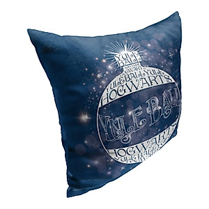 Northwest Harry Potter Pillow, 18" x 18", Yule Ball Ornament