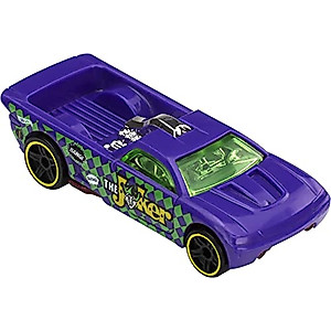 Hot Wheels Set of 5 Batman Toy Vehicles in 1:64 Scale From Batman Tv Shows, Movies & Comics (Styles May Vary)