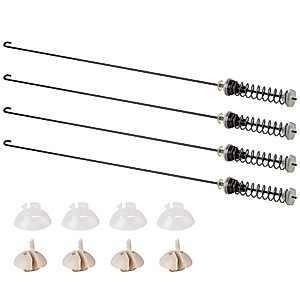 W11217817 Washer Suspension Rod Kit Compatible with Whirlpool Maytag Kenmore Amana Washing Machines Replaces W11159470 W11226768