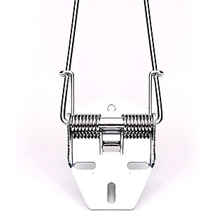 GEEDAR 2 Packs Cowboy Hat Rack for Trunk, Cowboy Hat Holder for Car, Saver Hat Clip for Western Hats Sliver