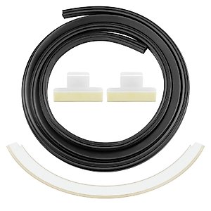 154827601 Dishwasher Door Seal 809006501 Lower Seal 154701001 Splash Shield Kit Compatible with Frigidaire Kenmore Replace AP5690109 PS8260227 154845301 154211801 by Cenipar