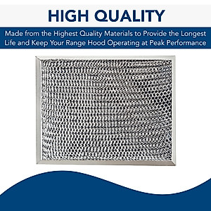 Broan-NuTone Replacement Charcoal Ductless Range Hood Series, Carbon Air Filter, 1 Count (Pack of 1), Grey