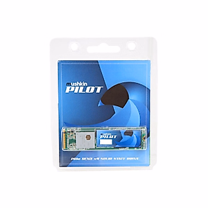 Mushkin Pilot – 500GB PCIe NVMe – M.2 (2280) Internal Solid State Drive (SSD) – Gen3 x4 – 3D TLC - (MKNSSDPL500GB-D8)