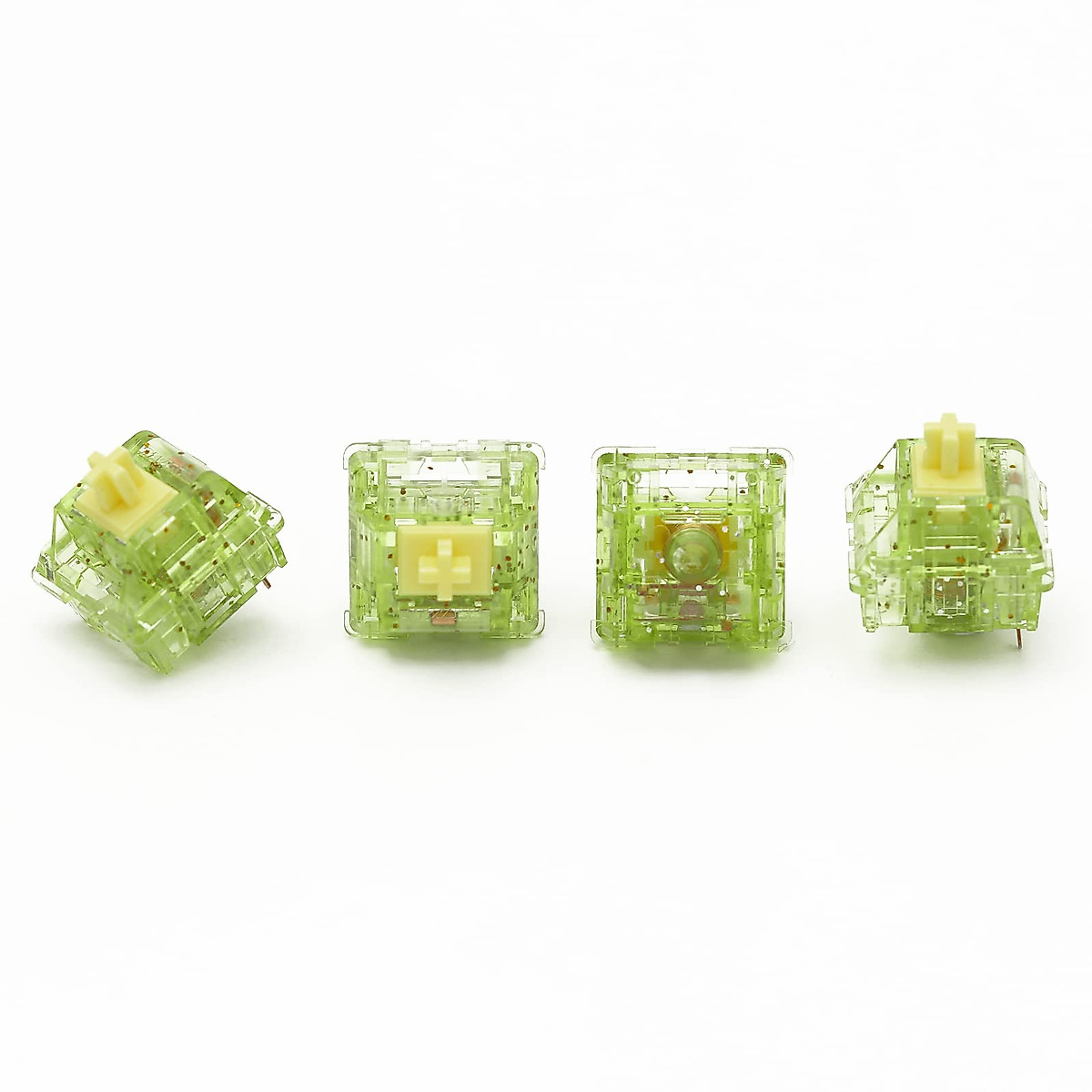 EPOMAKER Ajazz 45 Pieces Diced Fruit Kiwi Switch, Tactile Type for Mechanical Keyboard Replacement (Ajazz Kiwi Switch)