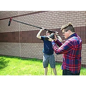 Rode VideoMic Microphone Pack with Rycote Lyre Mount, Boom Pole, Screw Adapter and Extension Cable