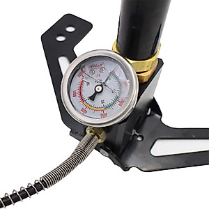 Submersible Sump Pump Manual Air Pump 4500PSI 300bar 30mpa Mini High Pressure Compression Pump for Car Motorcycle Bike Transfer Pump