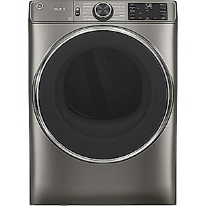 GE® 7.8 cu. ft. Capacity Smart Front Load Electric Dryer with Steam and Sanitize Cycle