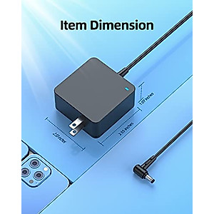 65W AC Charger Fit for Asus X550L X550LA X550Z X550ZA X550C X550CA X550J X550JX X550JK X550 Laptop Portable 7.5Ft Power Supply Adapter Cord