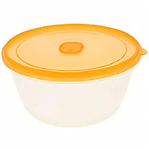 Set of 3 Surefresh Food Containers - Vented Lid - 1 Round Container 72.67 fl oz. - 2 Square Containers 25.35 fl oz.