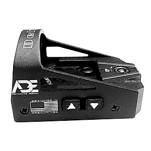 Ade Advanced Optics RD3-012-G-1 6moa Green Dot Sight for Handgun Compatible with Doctor/Venom/Fastfire Red Dot Footprint