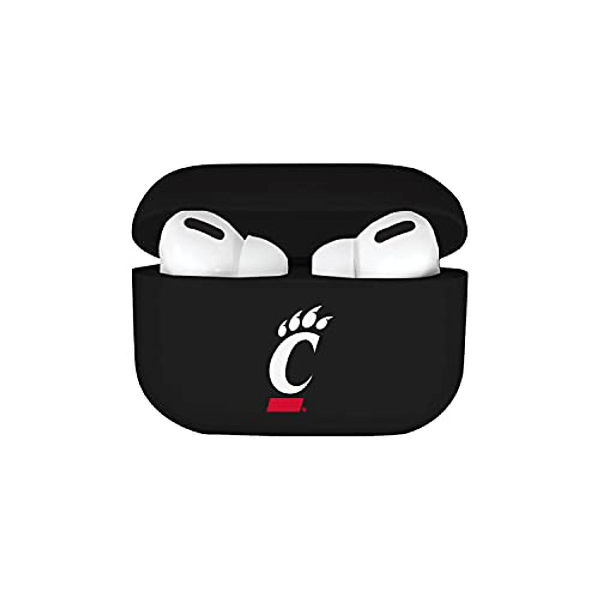 OTM Essentials Officially Licensed Kansas State University Wildcats Earbuds Case - Black - Compatible with AirPods PRO (Cincinnati Bearcats)