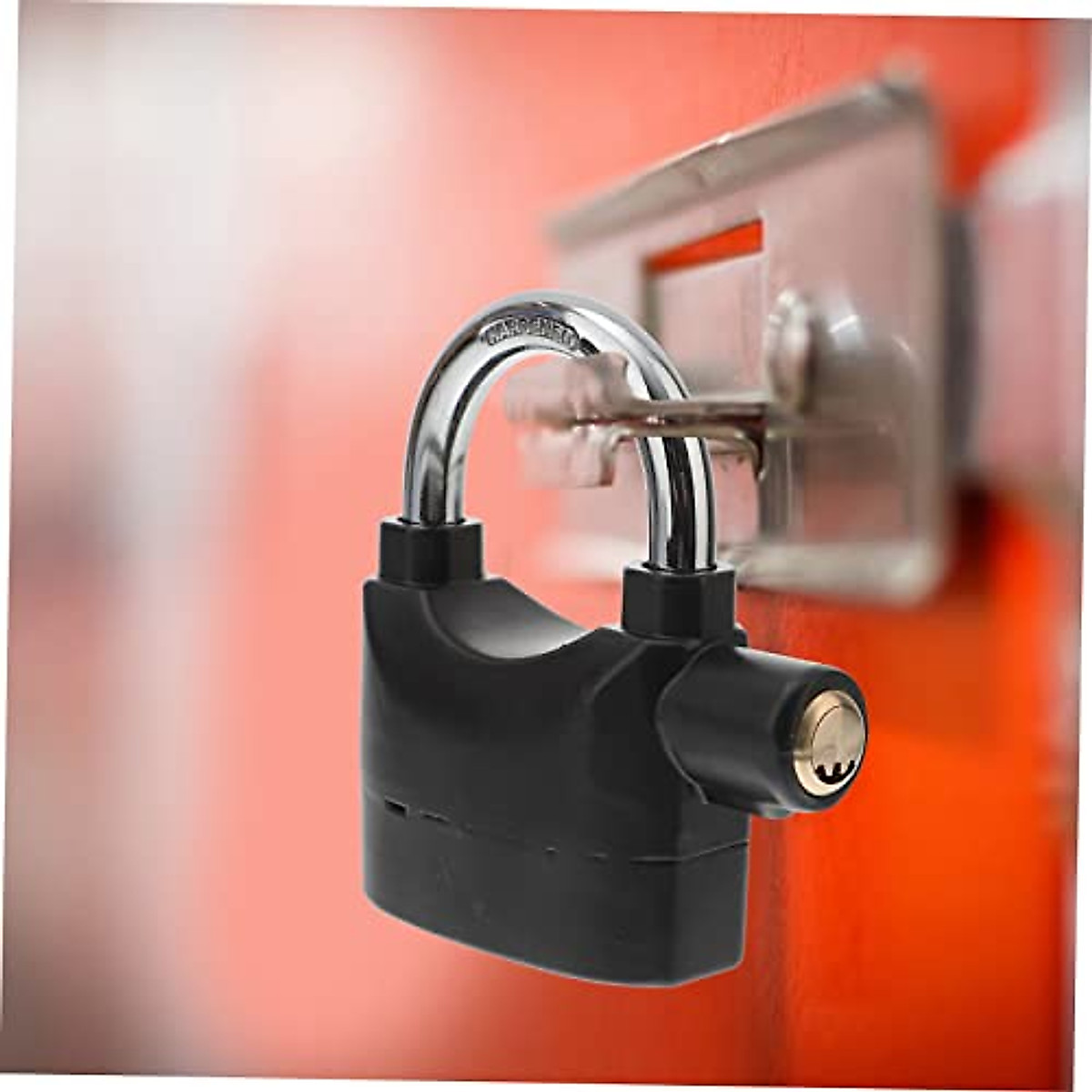 BESPORTBLE 2pcs Anti- Alarm Lock Bike Anti Lock Motorbike Alarm Lock Door Lock Alarm Sensor Cable Bike Lock Keyed Padlocks Folding Bike Lock Anti- Padlock Security Alarm Lock