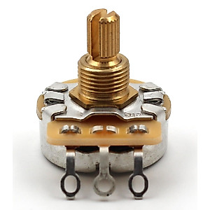 The Art of Tone, CTS 250k Pots for Guitars, Bass, Split Shaft, 450g, Set of 3 (3x), 10% Audio Taper Guitar Potentiometer, 250k Potentiometer replacement for Fender potentiometer