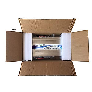 KRXNY 2500W Off Grid Pure Sine Wave Solar Power Inverter 48V DC to 110V 120V AC Converter 60HZ with LCD Display