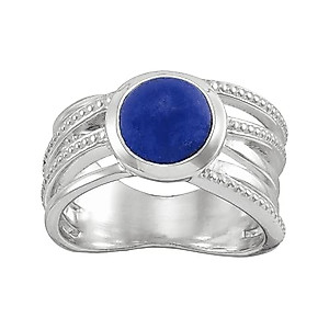 Silpada 'Truly Blue' Sterling Silver Lapis Lazuli Ring, Size 7, Size 7