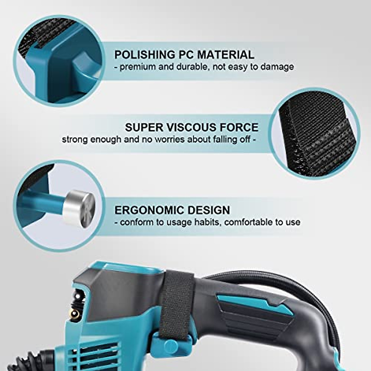 Trigger Lock Button Compatible with Makita DMP180Z, Lenink Power Button On/Off Control Clamp Lock Compatible with Makita Cordless Inflator Air Compressor