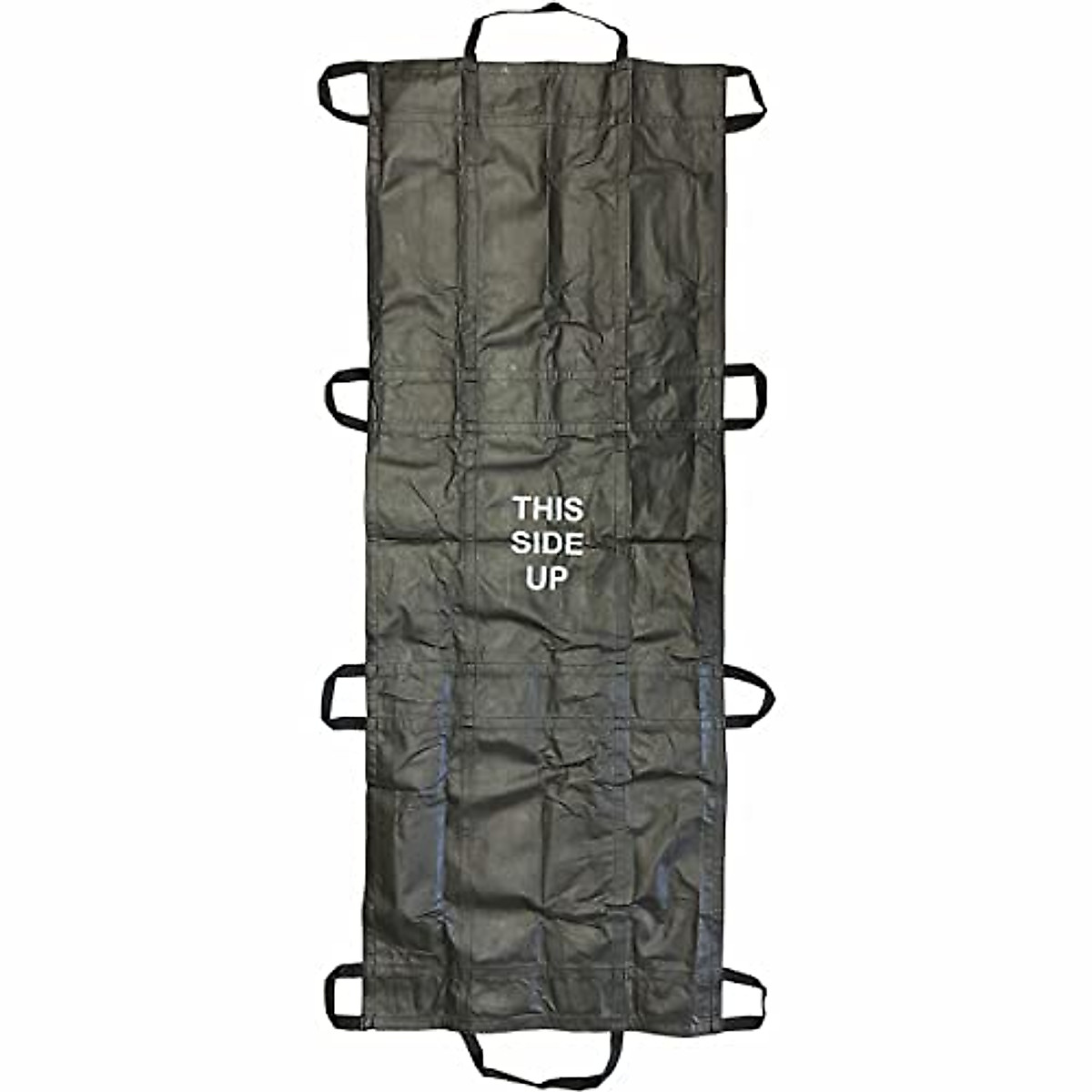 The Original Rescue Essentials Brand QuikLitter, Black Nylon Handles, Non-Woven Fabric, 500 Lb Rated, Low Cost, Disposable for Patient Transfer, Casualty Evacuation