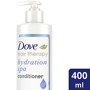 Dove Hair Therapy Conditioner for Dry Hair Hydration Spa Hair Conditioner with Hyaluronic Serum 13.5 fl oz