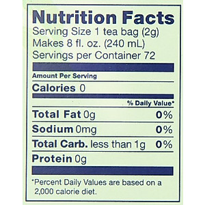 Tetley Green Tea, 72 Tea Bags