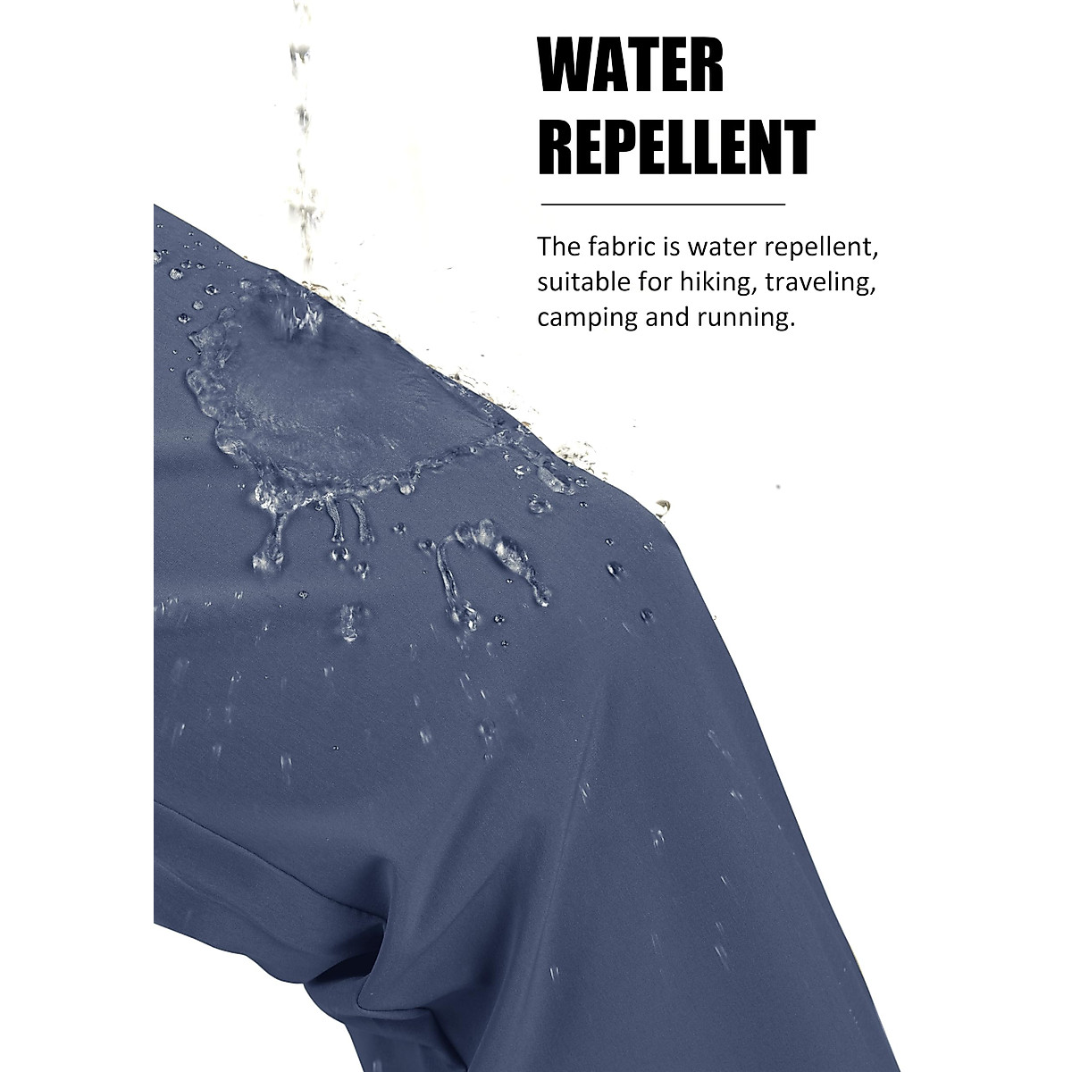 MAGCOMSEN Mens Pants Stretch Gym Pants Quick Dry Workout Athletic Pants Lightweight Sweatpants with Pockets Sweat Pants Men Adult Blue