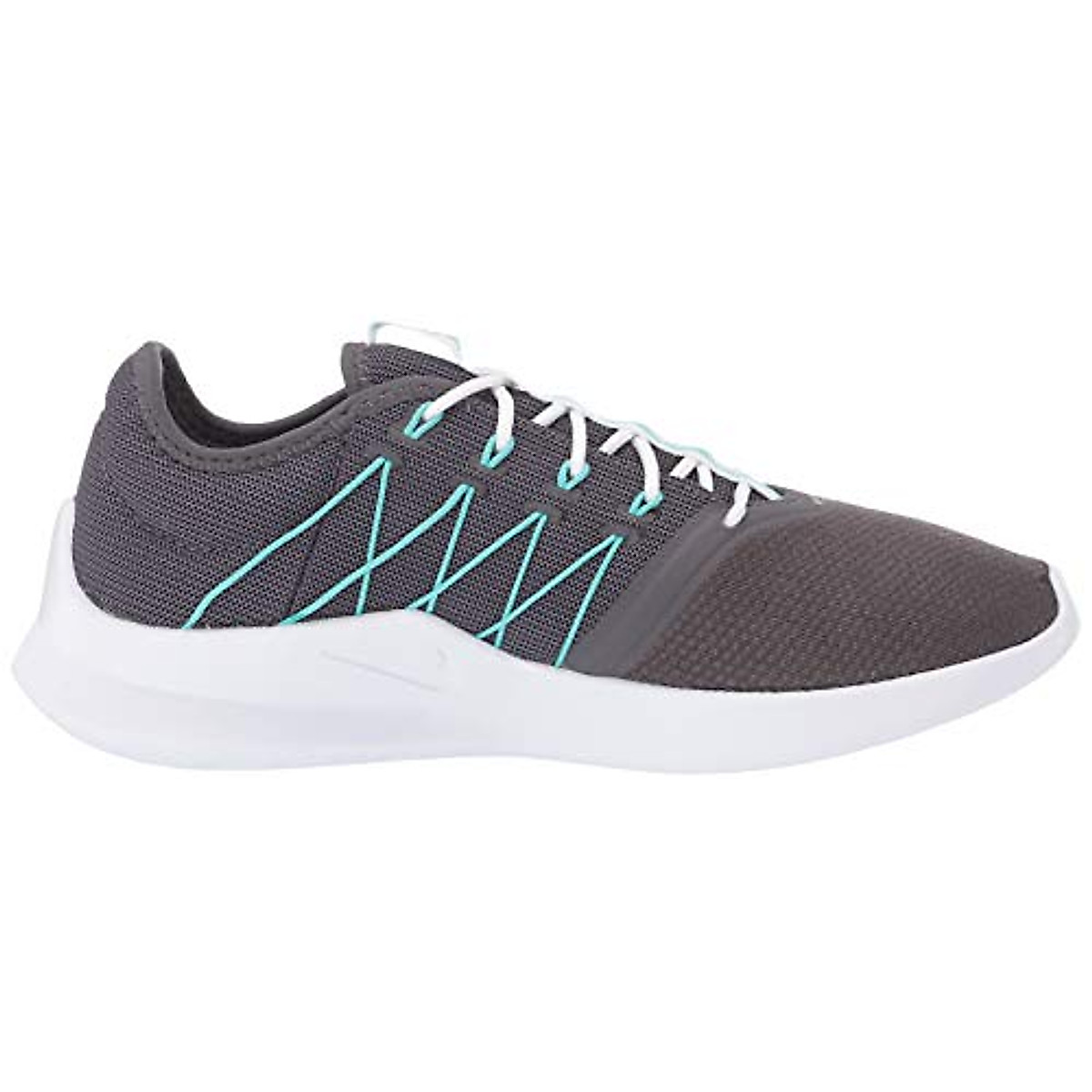 Nike Women's Viale Tech Racer Sneaker, Thunder Grey/Aurora Green-White, 6 Regular US