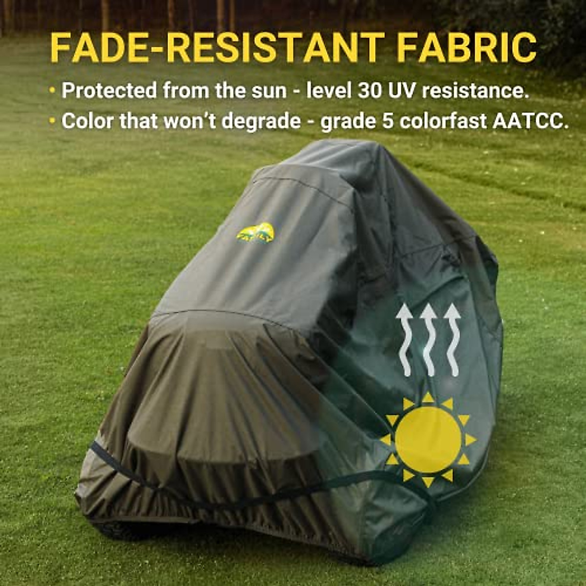 Riding Lawn Mower Cover Waterproof Outdoor, Riding Mower Cover, Riding Lawnmower Cover Waterproof Heavy Duty, Lawn Tractor Cover, Waterproof Lawn Mower Cover Waterproof Heavy Duty, Tractor Mower Cover