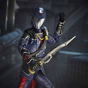 G. I. Joe Classified Series Cobra Commander Action Figure 06 Collectible Premium Toy, Multiple Accessories, 6-Inch Scale, Custom Package Art