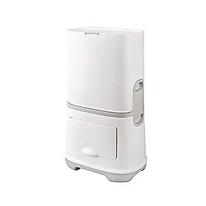 MFCHY Large Kitchen Trash Can Recycling Double Layer Foot Step Trash Can Bathroom Dry Wet Separation Household