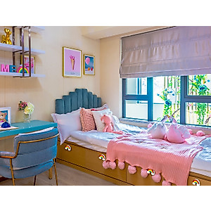 Stargallery 6 Pieces Cute Cartoon Shape Knobs for Furniture Soft Rubber Knobs for Cabinet Drawer Dresser Closets Organizer Desk Box Bookcase (Red, Rainbow)