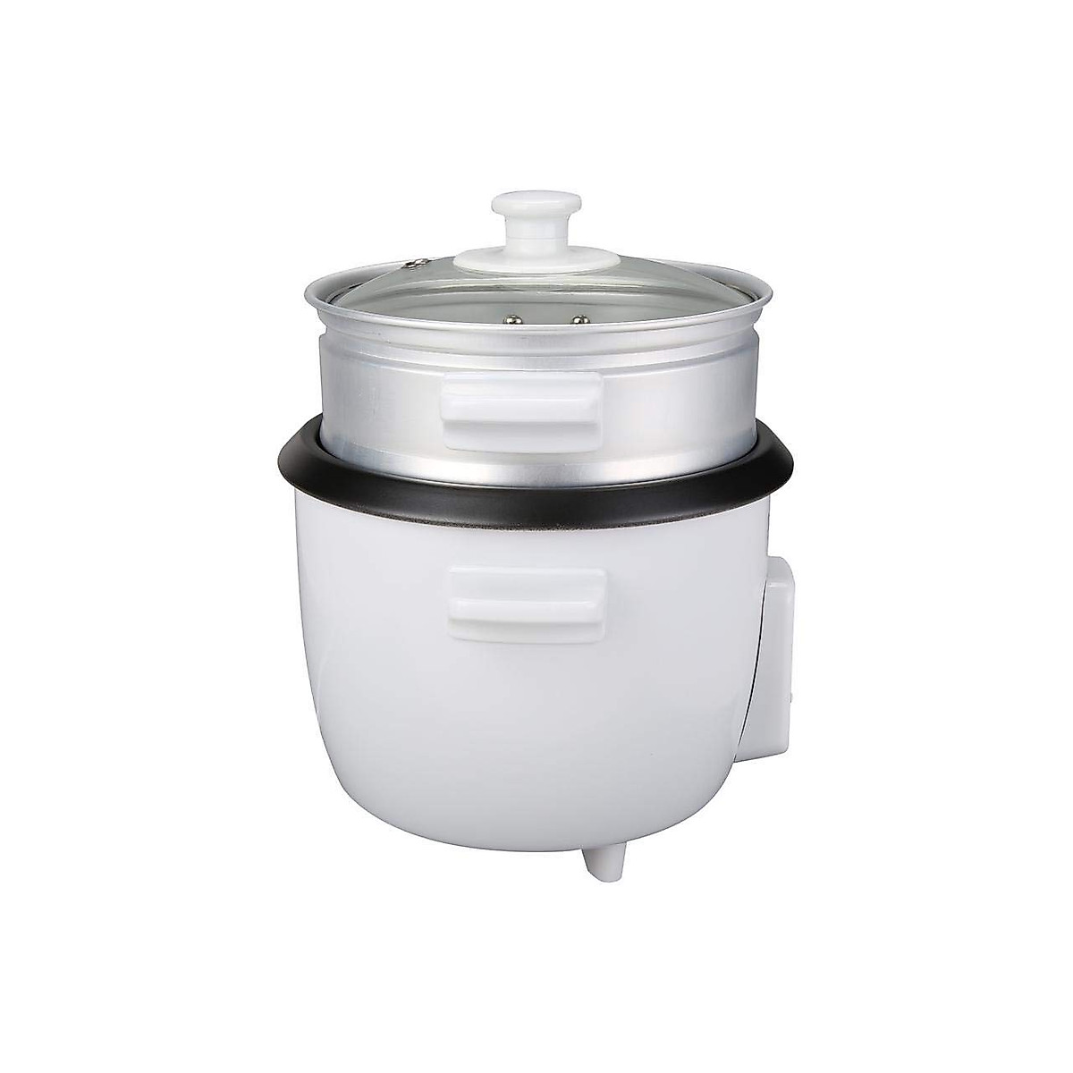 Tayama Rice Cooker with Steam Tray 3 Cup, White (RC-03R)