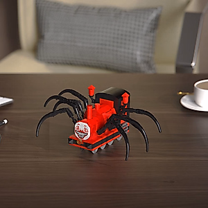 Charles Chooo Chooo Building Toy Set,259Pieces Horror Game Spider-Train Monster Building Blocks, Charles Train with Spider Figure Model Building Kit for Gaming Fans (Spider Train Monster)