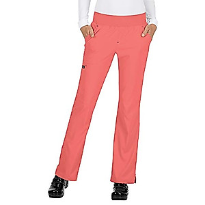 KOI Basics 732 Women's Laurie Scrub Pant (Coral, Large)