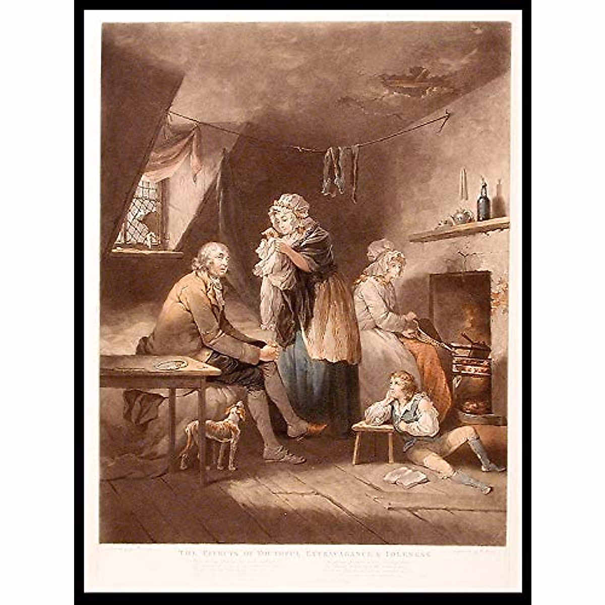 The Effects of Youthful Extravagance & Idleness; The Fruits of early Industry & Oeconomy