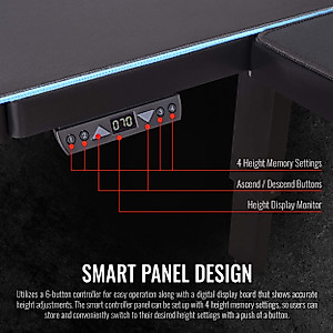 Thermaltake RGB ToughDesk 500L