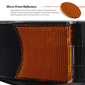 AKKON - For 92-96 Ford Bronco F150 F250 F350 OE Style Black Housing Headlights + Corner Signal Lights