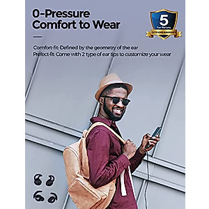 Linklike Wired Earbuds with Microphone Extra Bass Earbuds in-Ear Headphones Quad Drivers Hi-Res Earphones with Volume Control Noise Isolating Ear Tips for iPhone Samsung Laptops