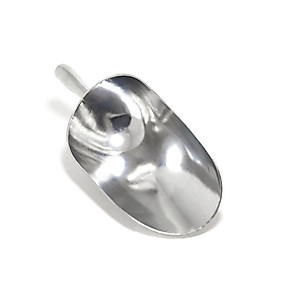 GrillPro 39460 Charcoal Scoop, 3.5 Cups, Silver