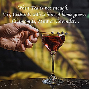 Indoor Herb Growing Kit - Herbal Tea Plants Included in Tea Growing Kits are Lavender, Chamomile & Mint Seeds. Medicinal Herb Plants Seed Kit