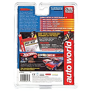 Auto World Thunderjet OK Used Cars 1962 Chevrolet Bel Air Coupe (Red) HO Scale Slot Car