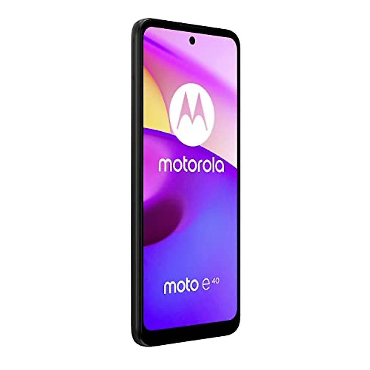 Motorola Moto e40 Dual-SIM 64GB ROM + 4GB RAM (GSM Only | No CDMA) Factory Unlocked 4G/LTE Smartphone (Black) - International Version